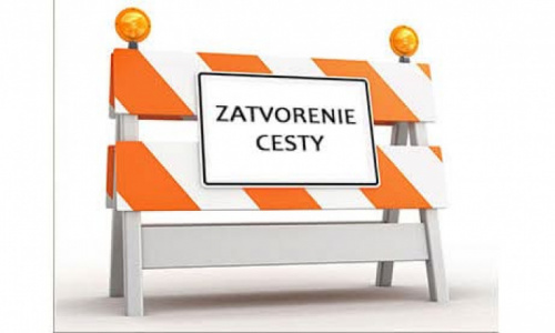 Predĺženie termínu úplnej uzávierky cesty II/580 v obci Horný Pial z ...